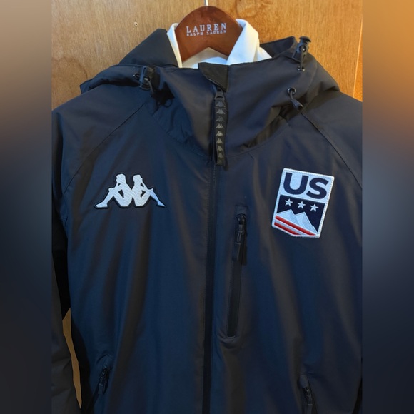 Kappa | Jackets & Coats | Kappa Mens Dark Blue Ski Jacket With Hood ...
